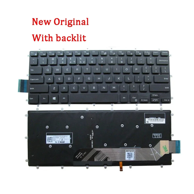 New-Genuine-Laptop-Rreplacement-Keyboard-Compatible-for-DELL-Inspiron ...