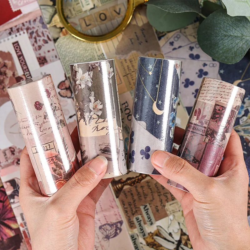 10cm-2m-Vintage-Washi-Tape-Decor-Junk-Journal-Sticker-Stationery-DIY ...
