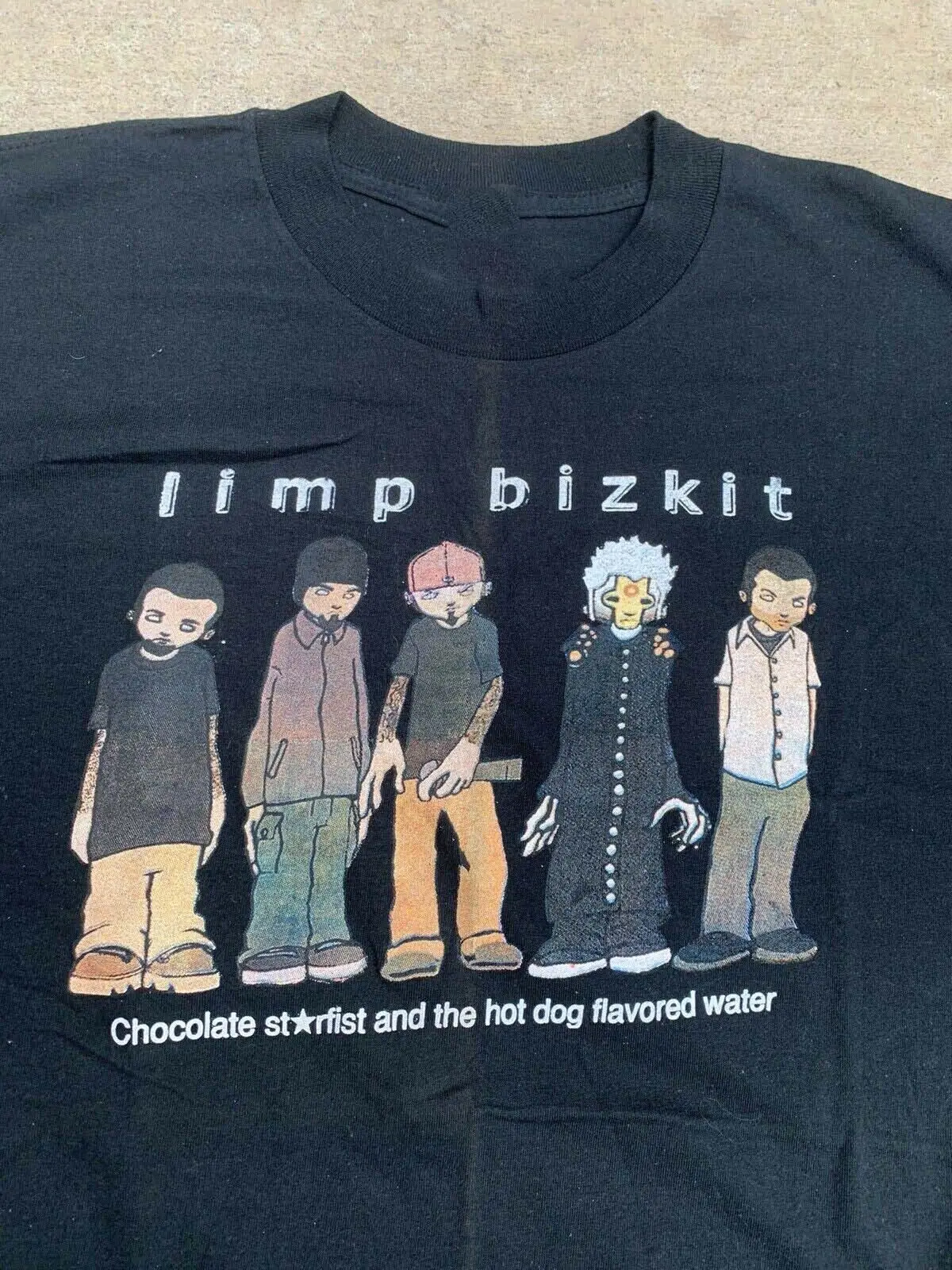 Camiseta-Reprint-Limp-Bizkit-World-Tour-2001-para-hombre-camisa-de ...
