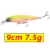 1PCS Laser Minnow Fishing Lure 11CM 13G pesca hooks fish wobbler tackle crankbait artificial ...