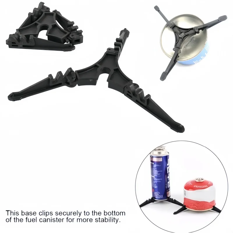 Portable Outdoor Camping Gas Tank Stove Base Holder Universal Tripod ...