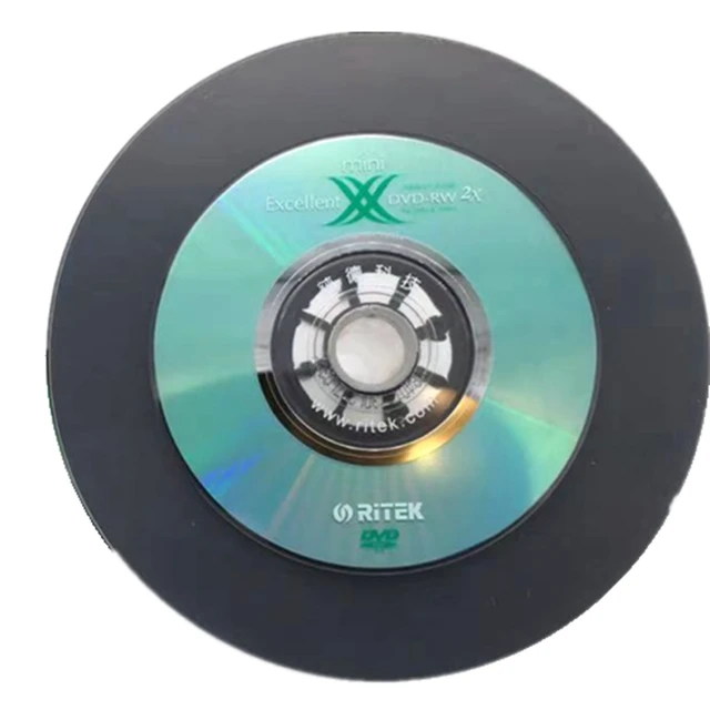 1PCS/4PCS/10PCS Ritek Mini 3"(8cm) DVD-RW Rewriteable Disk 1.4G 30Min ...
