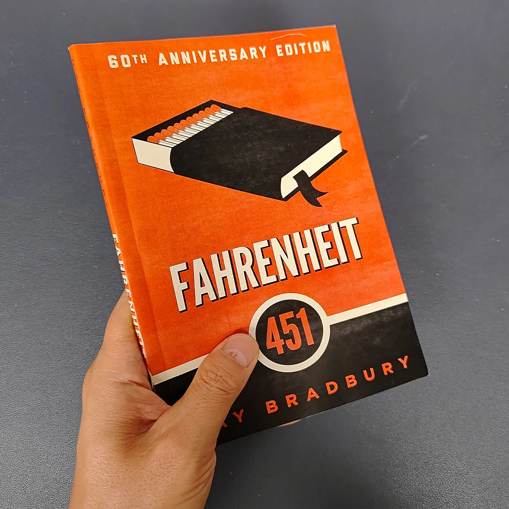 1 book fahrenheit 451 Novel English book - AliExpress 202228412
