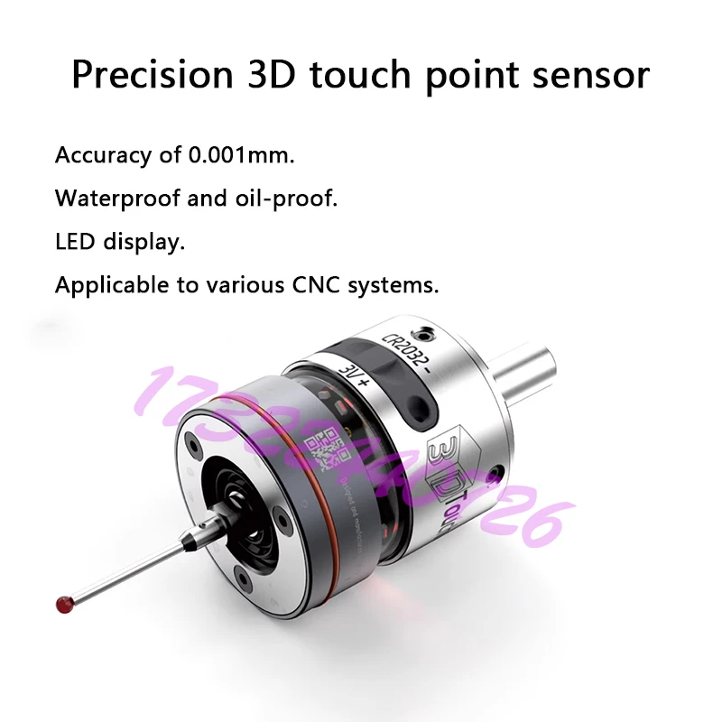 High-precision-touch-point-sensor-CNC-milling-machine-centering-rod ...