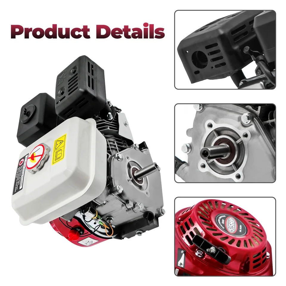 Honda Gx 200 Motor 6.5HP 160CC Gas Engine - 4 Stroke OHV Horizontal ...