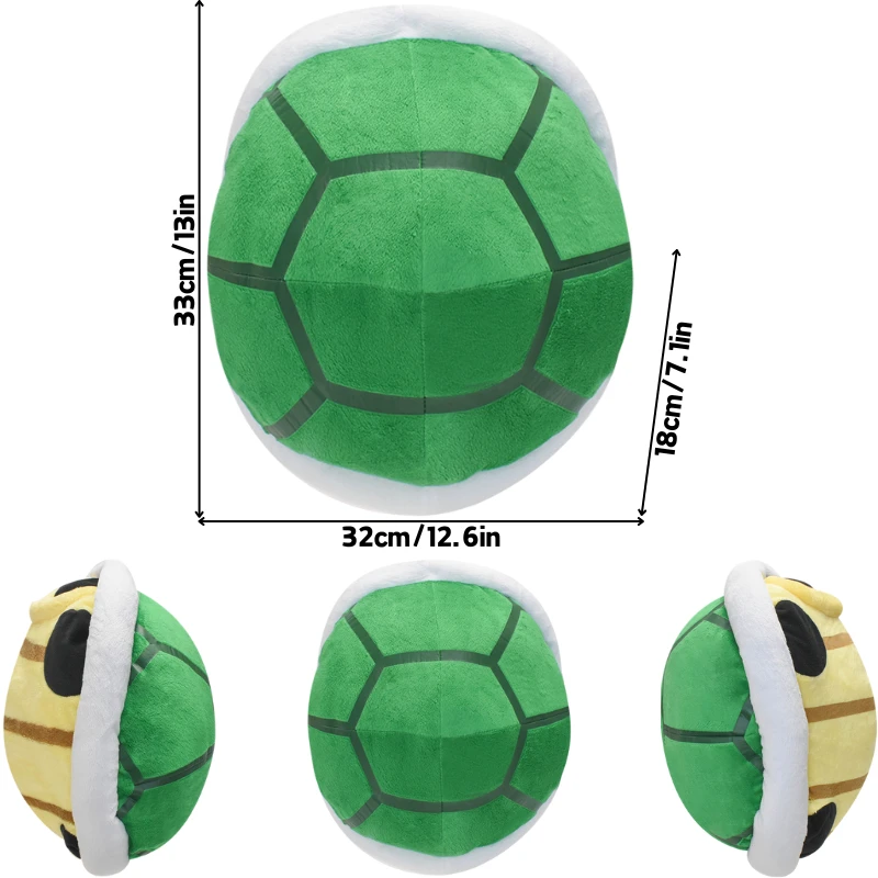 Kawaii Mario Bros Koopa Rolla Troopa Turtle Soft Plush Toys Armad Dry ...