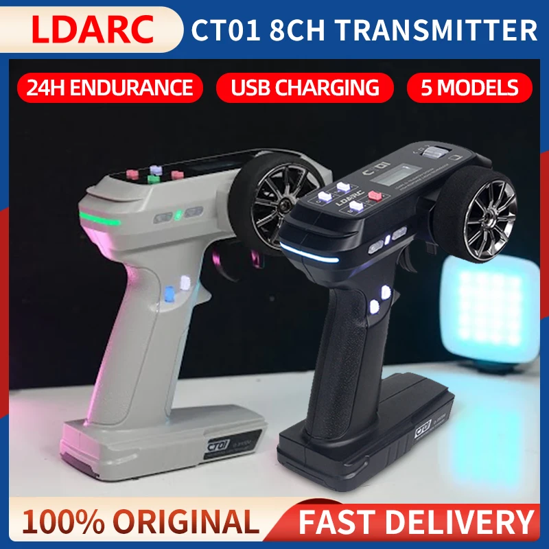 LDARC-CT01-2-4GHz-8CH-Remote-Control-Transmitter-With-CR1800-2-4G ...