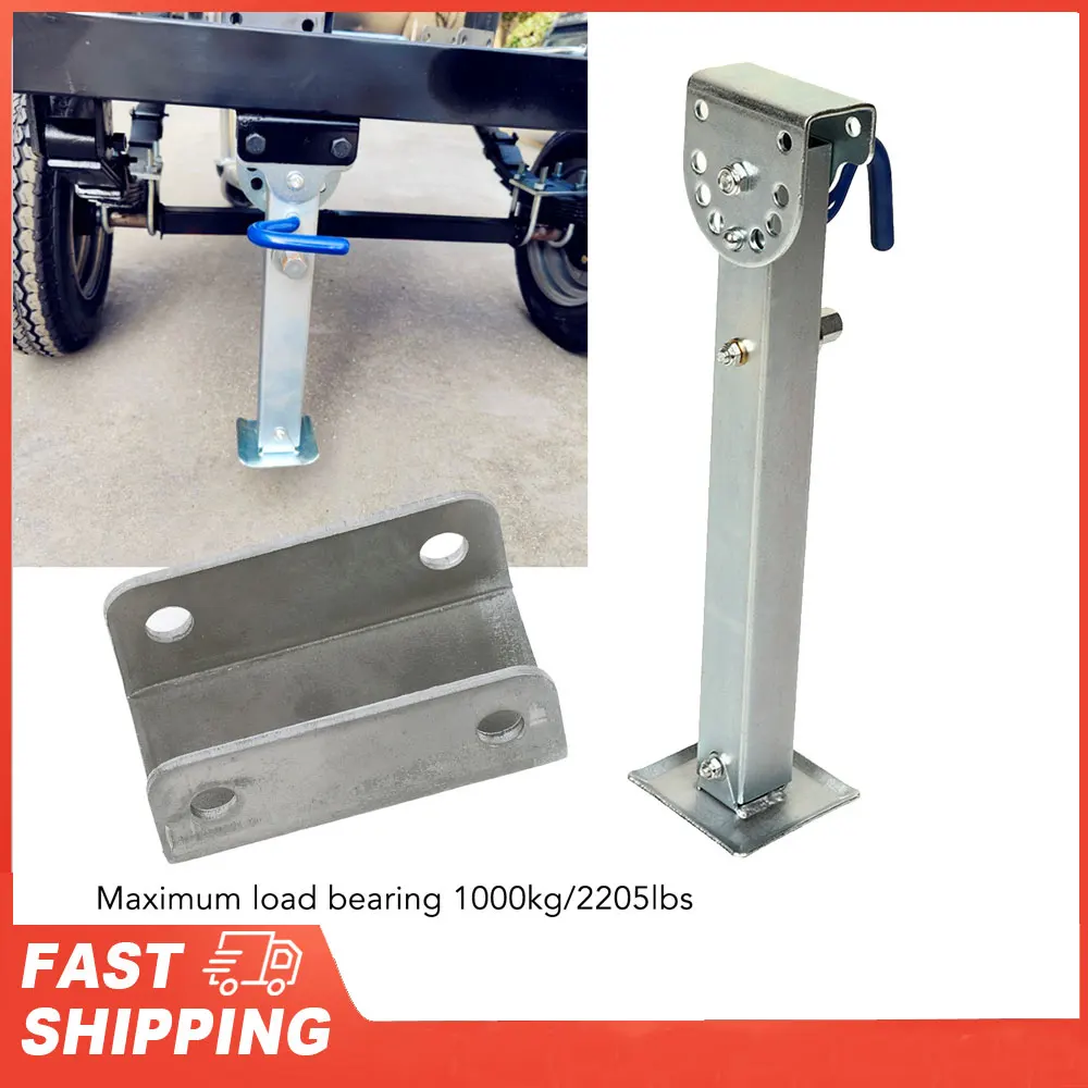 Trailer Jack Telescoping 460‑680mm 1000kg Load Capacity Galvanized Iron ...