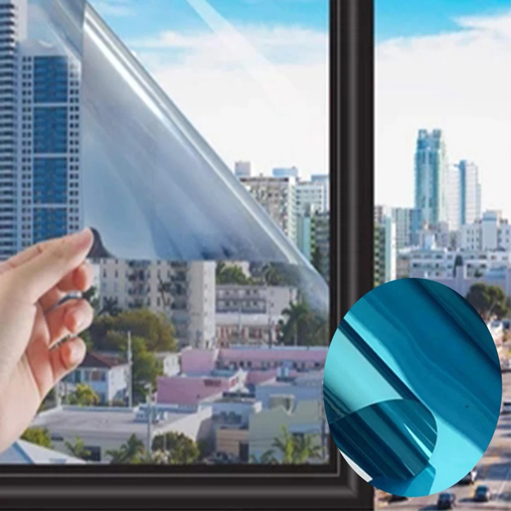 50x100cm-Insulated-Transparent-Window-Film-UV-Resistant-Sun-Blocking ...