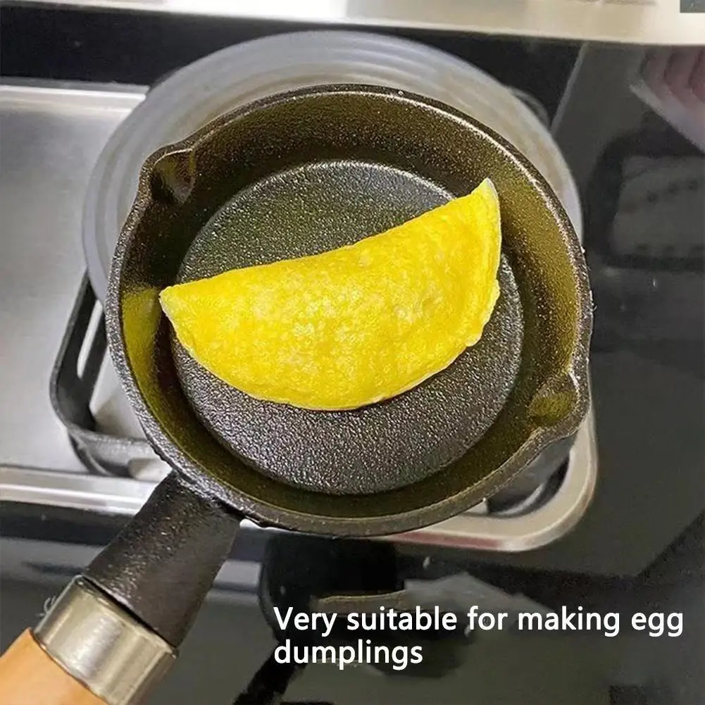 High Quality Mini Cast Iron Pan Frying Pan Mini Thickened Kitchen Egg ...