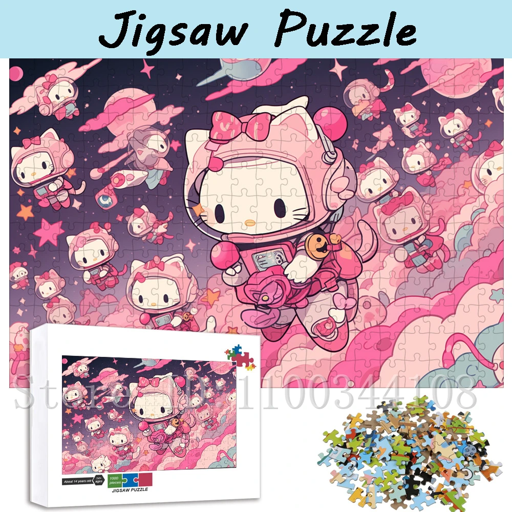 Sanrio-Hello-Kitty-Puzzles-for-Children-Intelligence-Game-Toys-35-300 ...