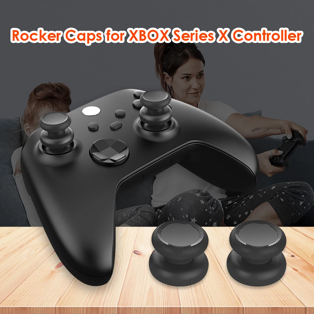 2pcs Silicone Thumb Grips Cap Antislip Raised Gaming Accessories ...