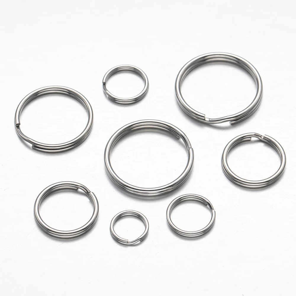 50pcs-20-25-28-30-35mm-Stainless-Steel-Key-Rings-Split-Rings-Keyring ...