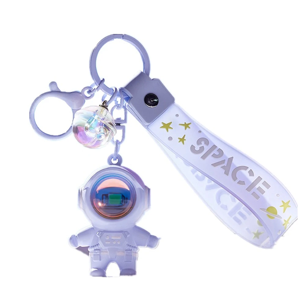 Cool-Astronaut-Kawaii-Key-Chain-with-Sunset-Light-Cute-Keychain-Pendant ...