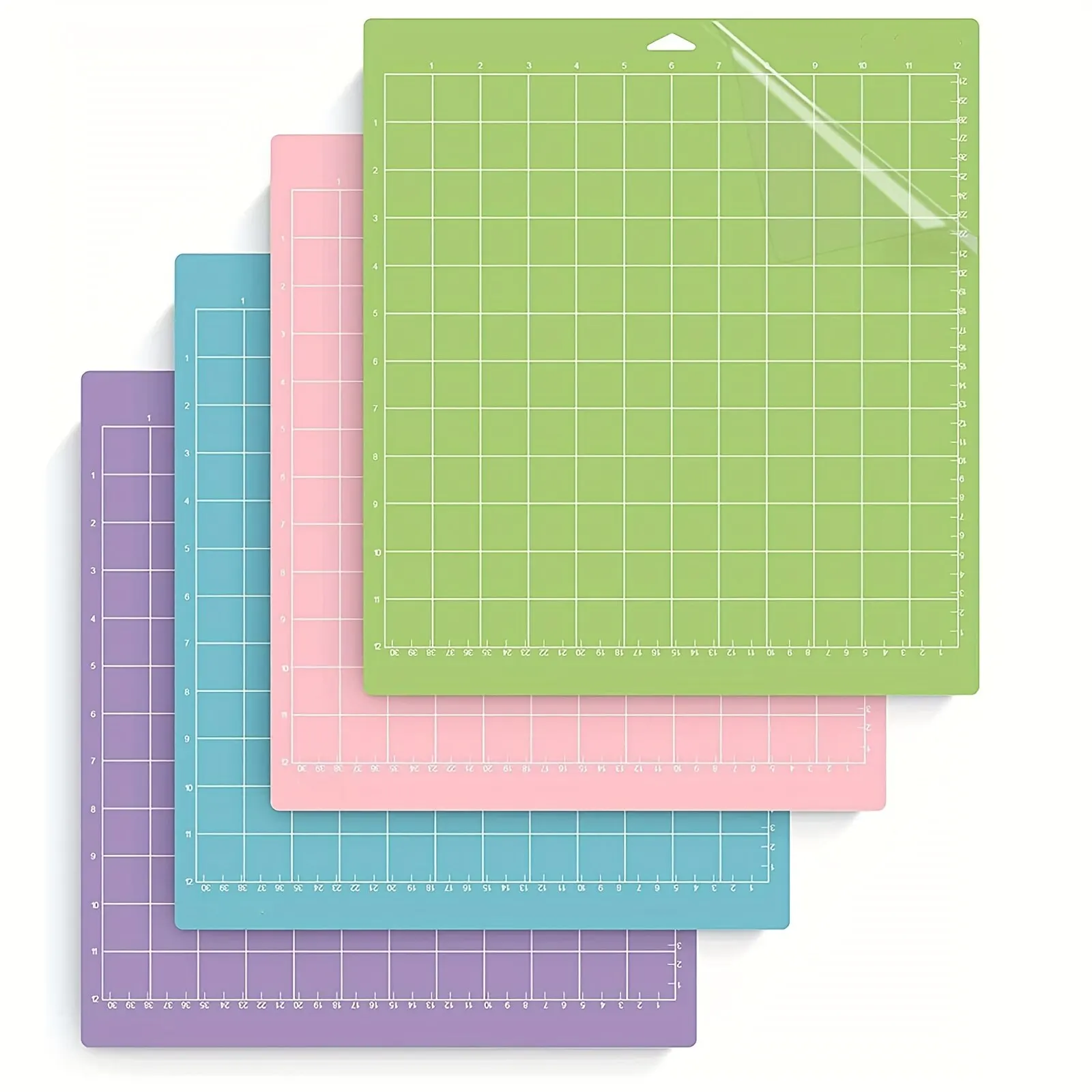 2pcs Color Cutting Mats Non Slip Mats 12x12cm Protection Blade ...