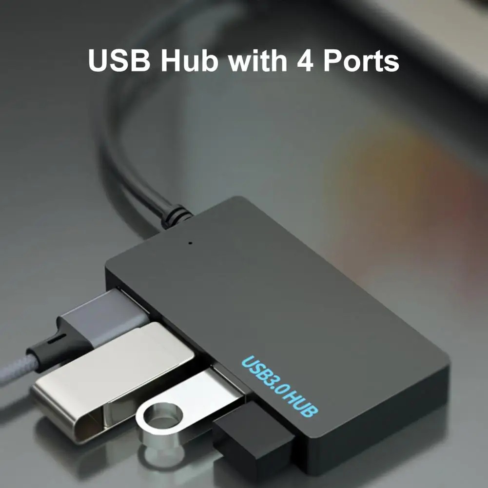 Computer-Usb-Hub-Ultra-thin-4-port-Usb-3-0-Hub-Expand-Pc-Connectivity ...