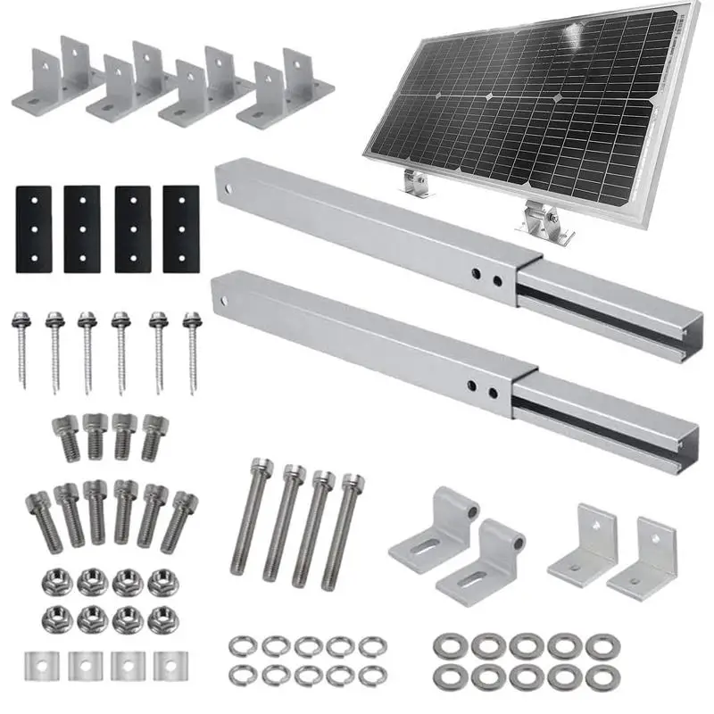 Solar Panel Brackets Adjustable Solar Panel Mounting Brackets Sets ...
