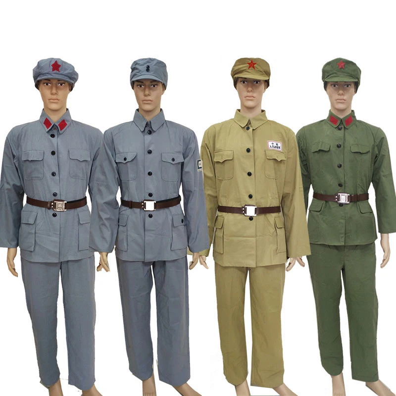 Chinese-Military-Uniforms-Workers-Peasants-Red-Army-Clothing-Old-Times ...
