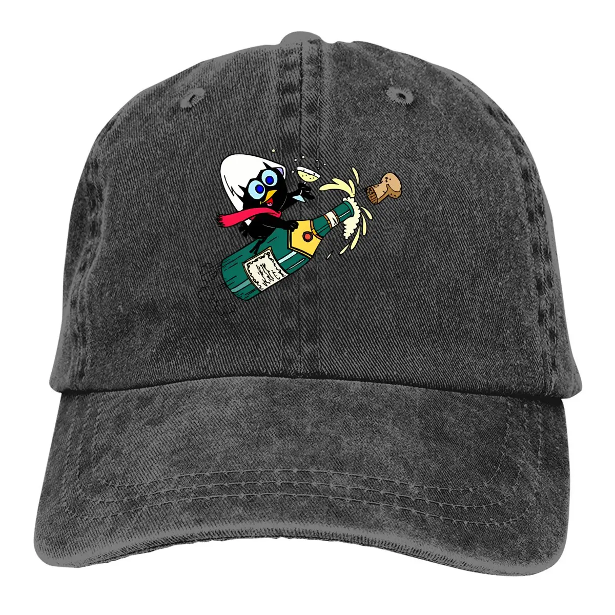 Summer-Cap-Sun-Visor-Unique-Hip-Hop-Caps-Calimero-Cartoon-Animation ...