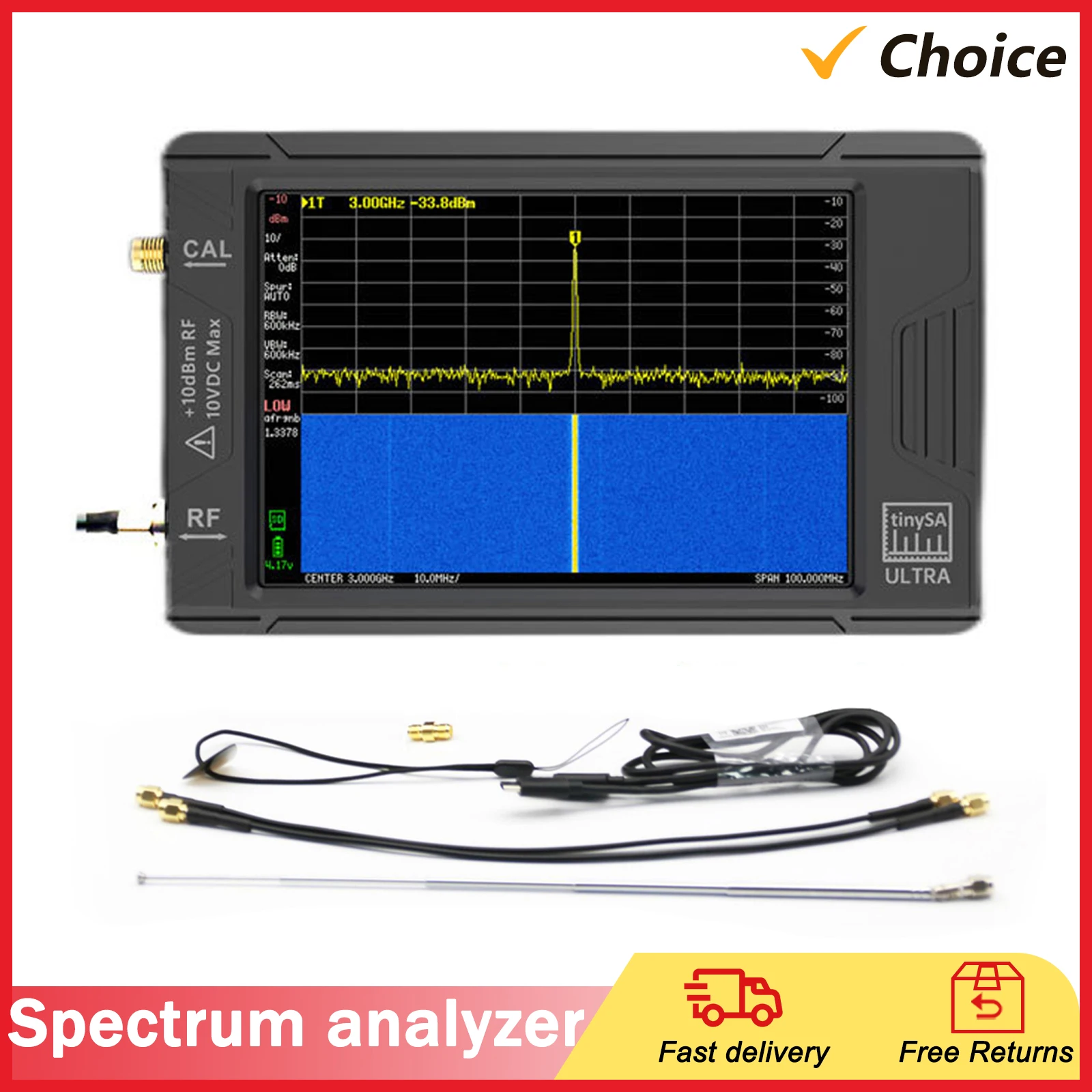 Spectrum-Analyzer-100k-5-3GHz-High-Frequency-Signal-Generator-Built-in ...