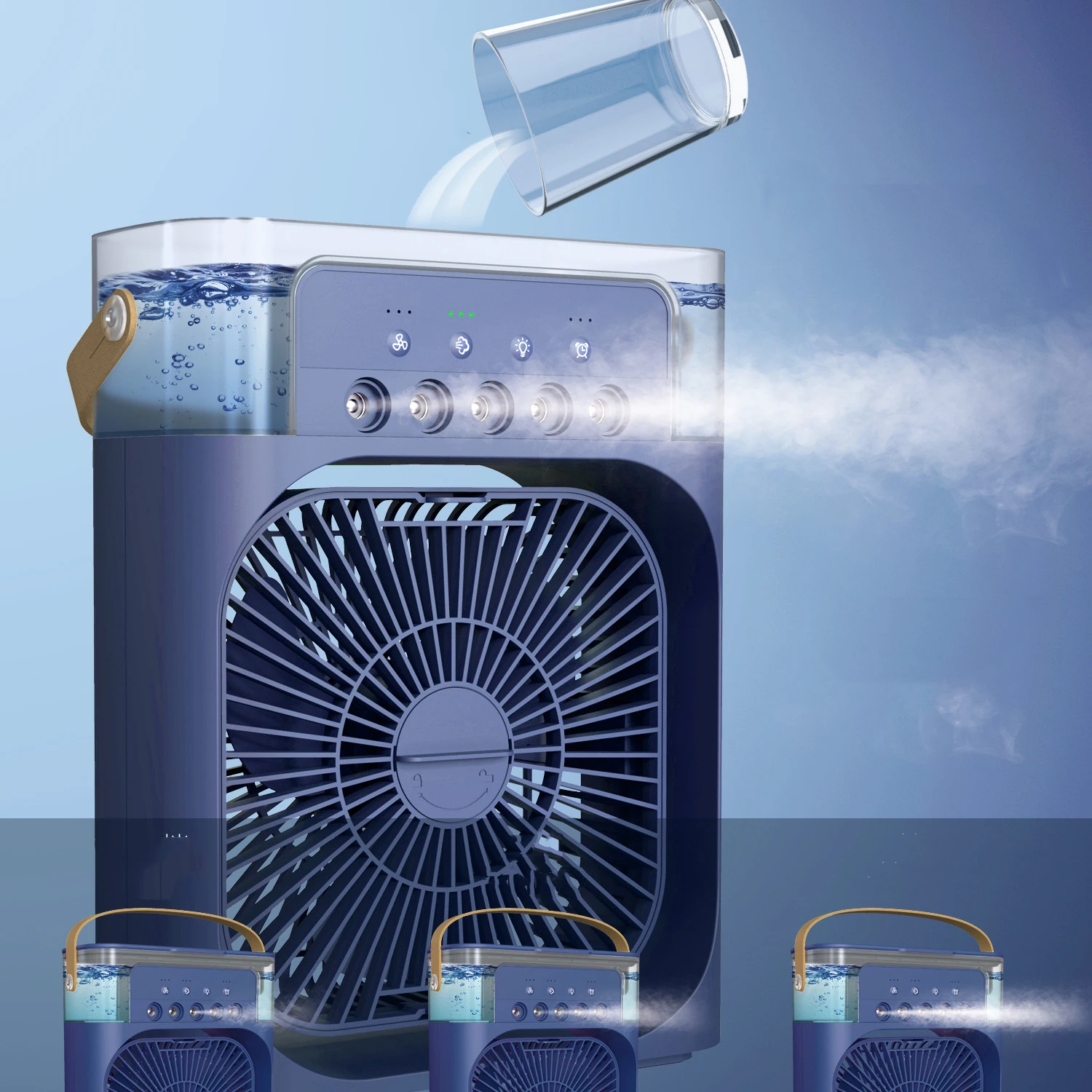 Air-Conditioner-Fan-Humidifier-Portable-Desktop-Camping-Mini-Mobile ...