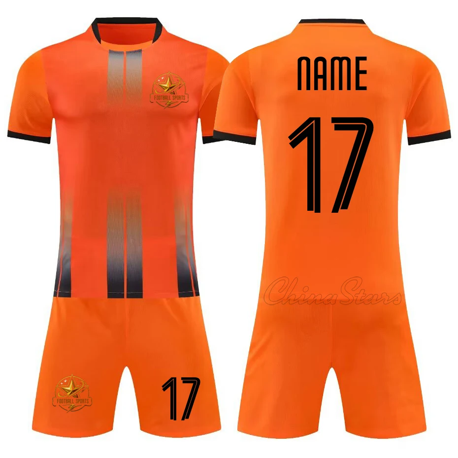 Men Children Soccer Uniform Sets Adult DIY Customize High Quality Boys ...