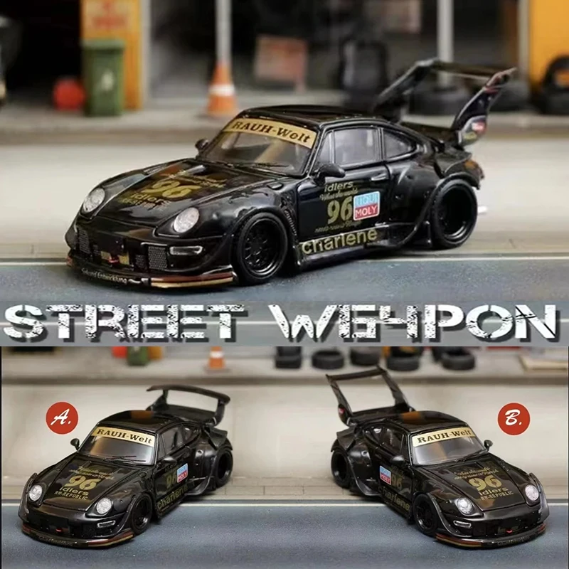 In-Stock-1-64-SW-RWB-993-Charlene-Diecast-Alloy-Car-Model-Collection ...