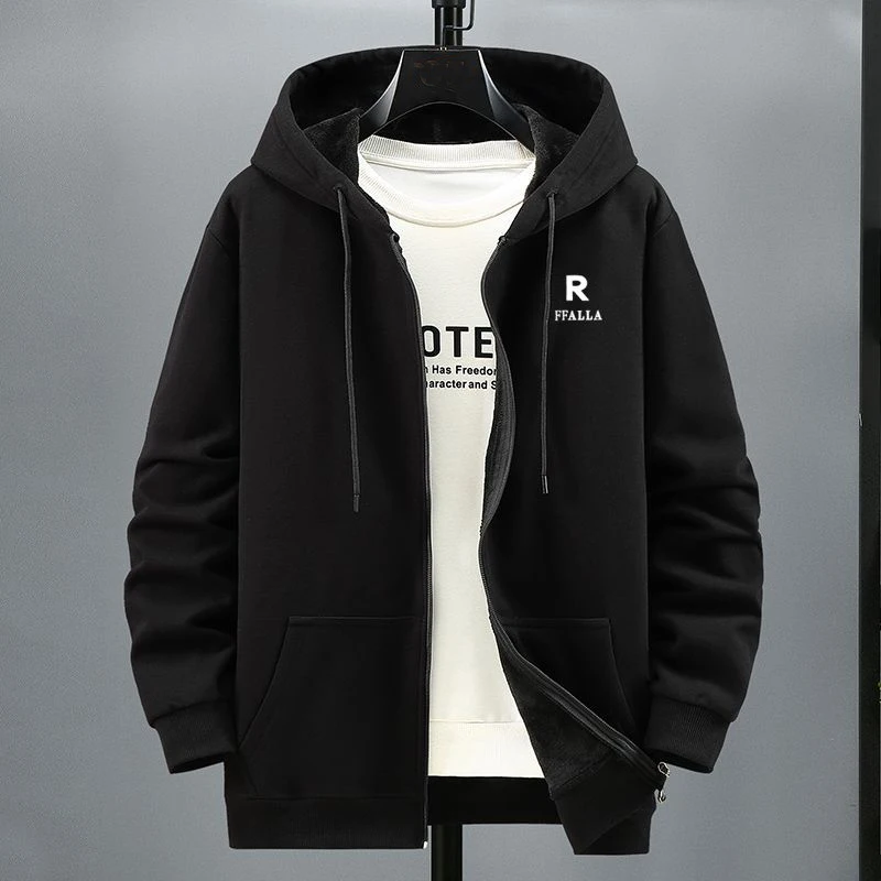 Spring-and-winter-models-zipper-cardigan-sweatshirt-men-s-hooded-loose ...