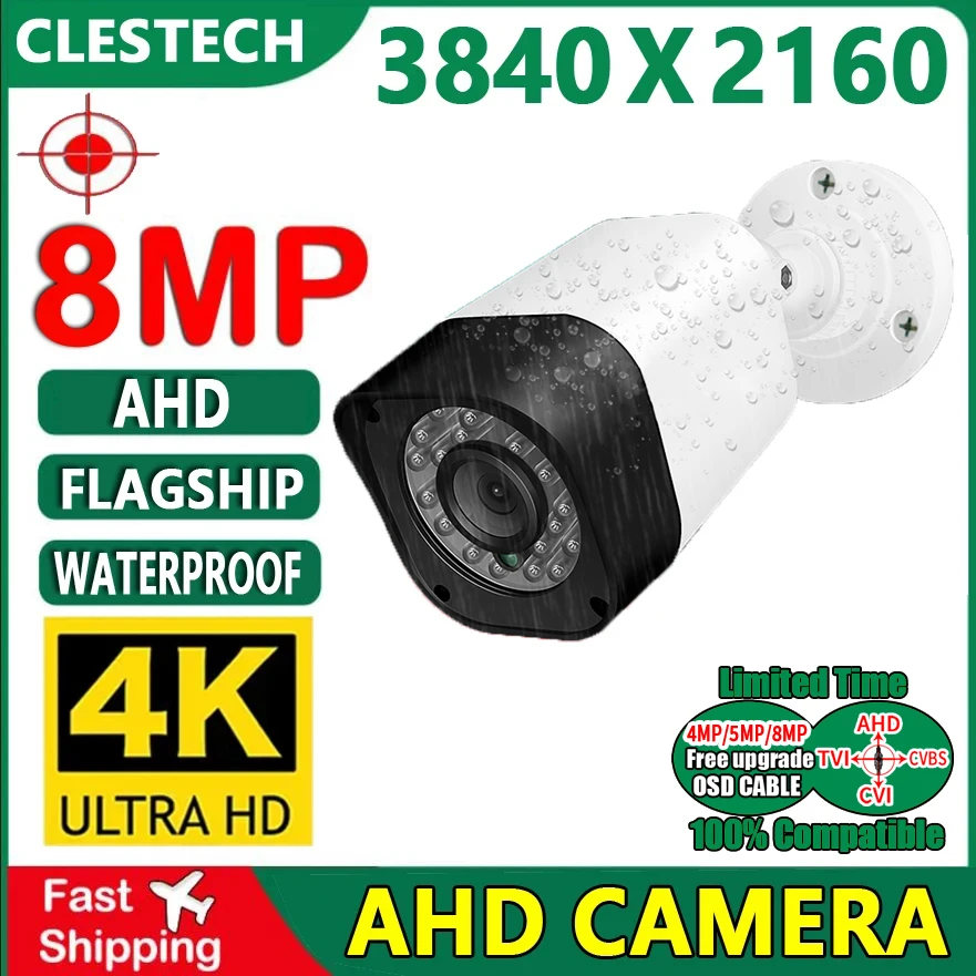 4K-Full-HD-8MP-Security-CCTV-AHD-Camera-Mini-Coaxial-digital-H-265-For ...