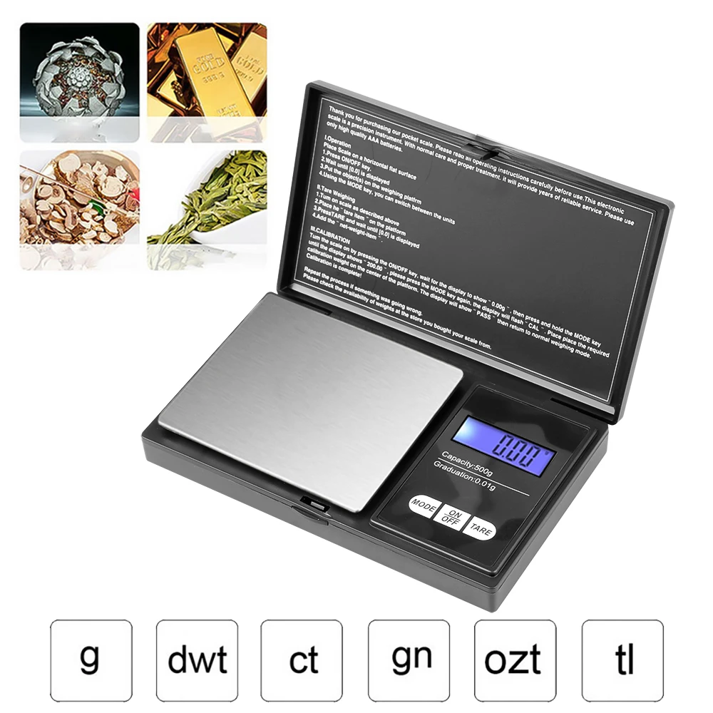 Precision-Smart-Weight-Digital-Pocket-Gram-Scale-500G-0-01G-Mini ...