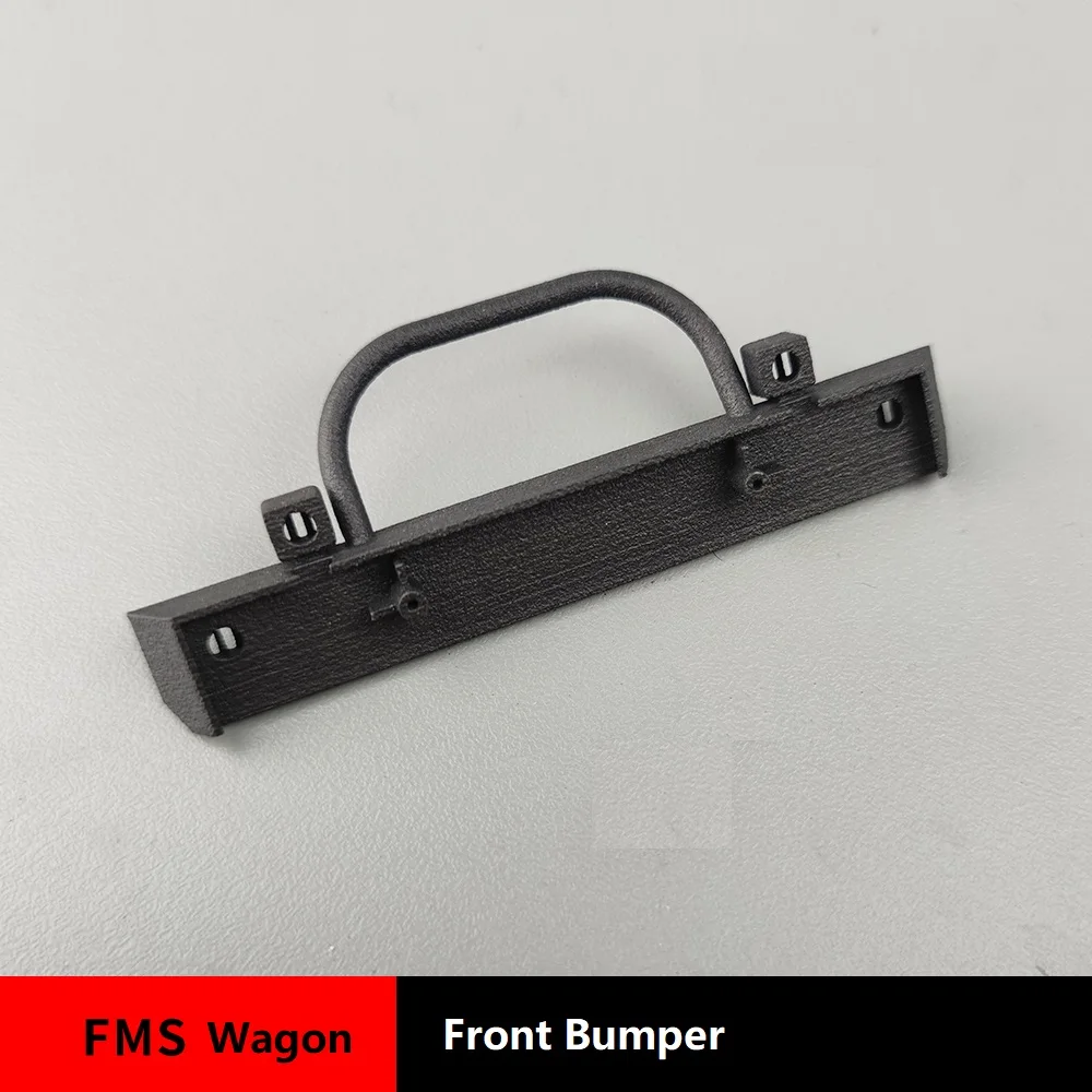 FMS RC Car Front Bumper Retrofit Accessory and Rear Light Set for 1/24 ...