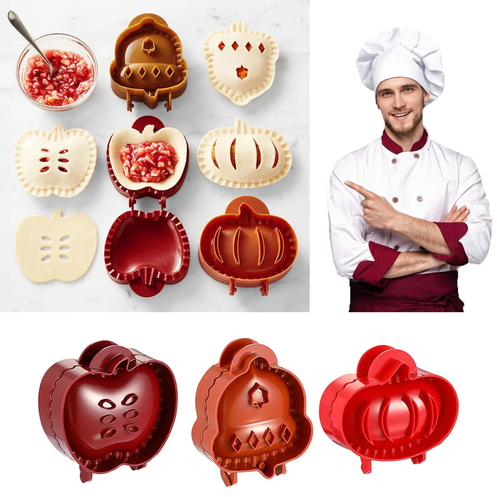 Dough-Presser-Pocket-Pie-Molds-Mini-Pie-Mould-Christmas-Halloween ...