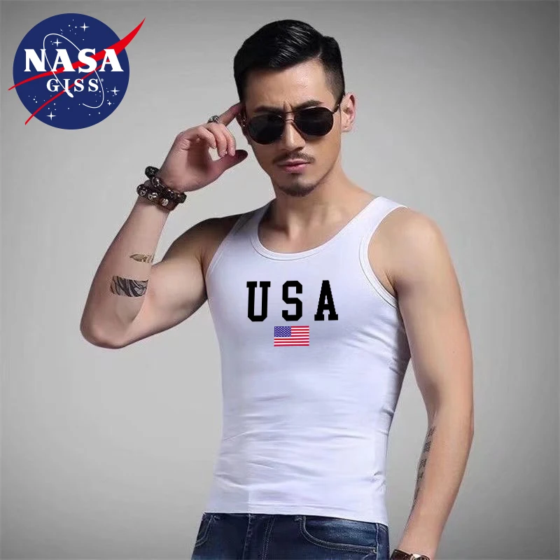 NASA-GISS-Men-s-Tank-Top-Sports-and-Fitness-Bottom-Sleeveless-Vest ...