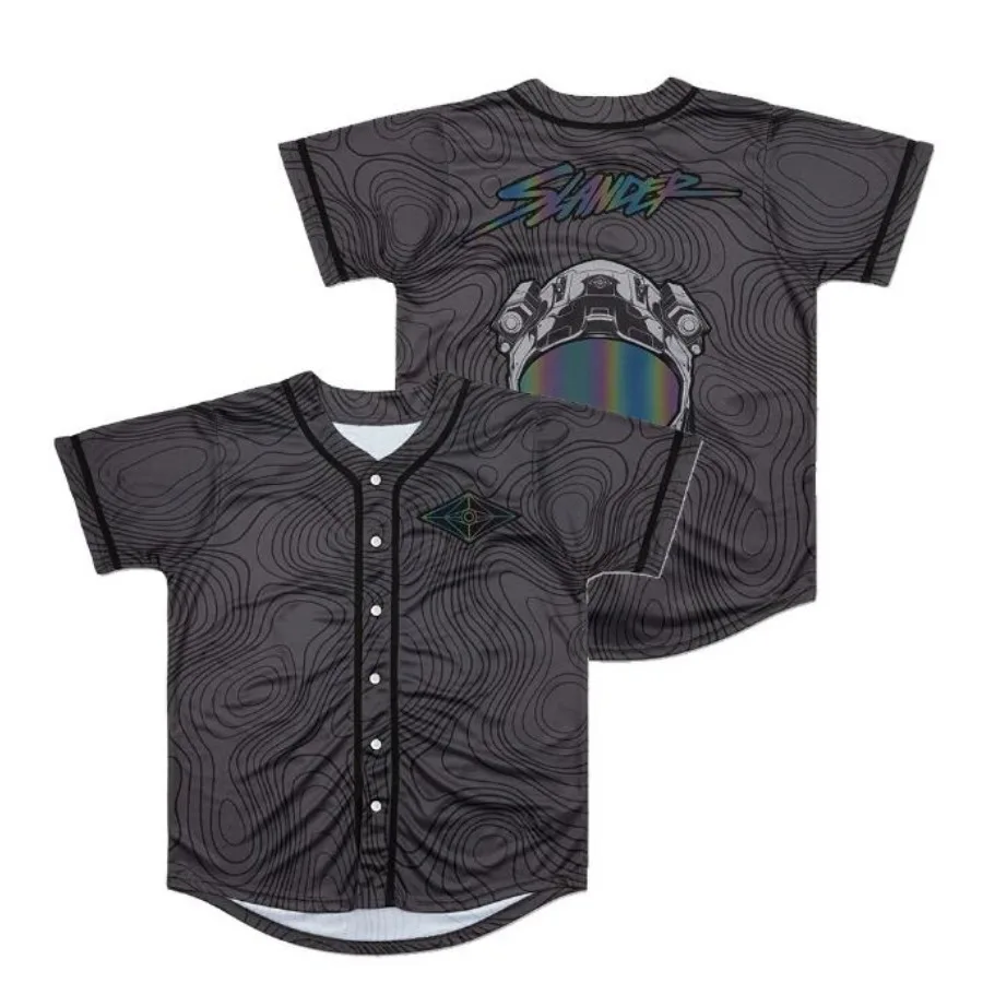 Slander-Merch-Jersey-Baseball-Shirt-V-Neck-Short-Sleeve-Tee-Shirt-Women ...