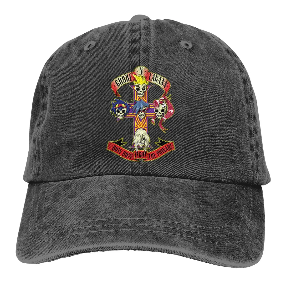 Gurren-Lagann-Cross-Classic-Baseball-Cap-cowboy-hat-Peaked-cap-Cowboy ...