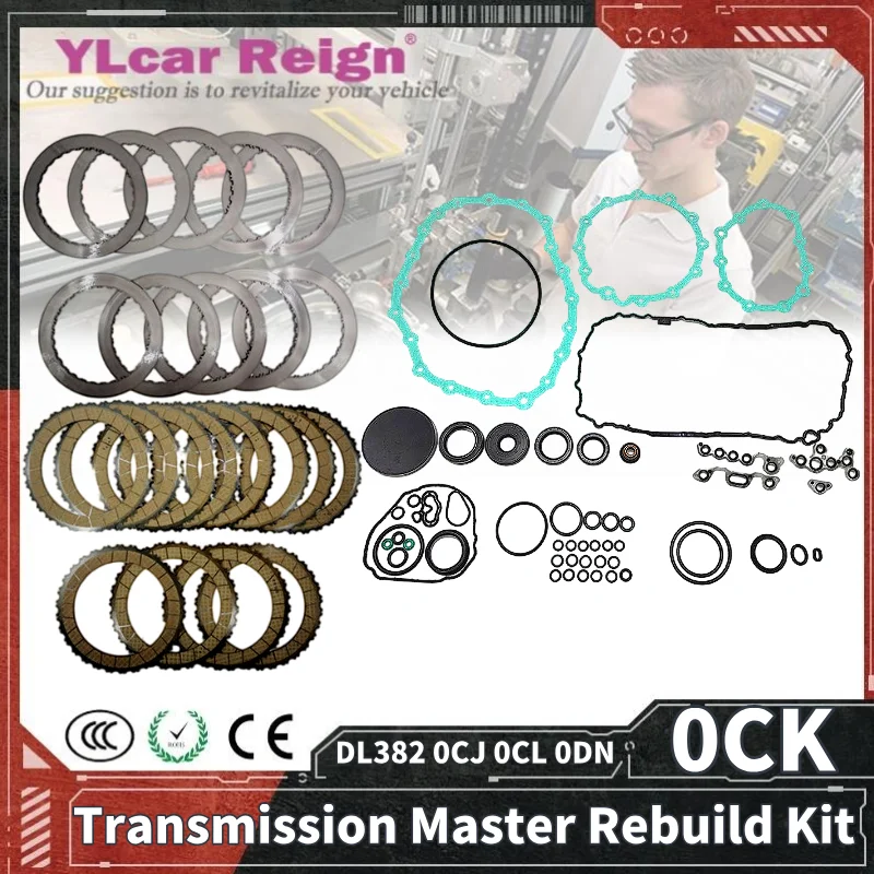 DL382 0CK 0CJ 0CL 0DN DSG Kit de reconstrucción maestro de transmisión ...
