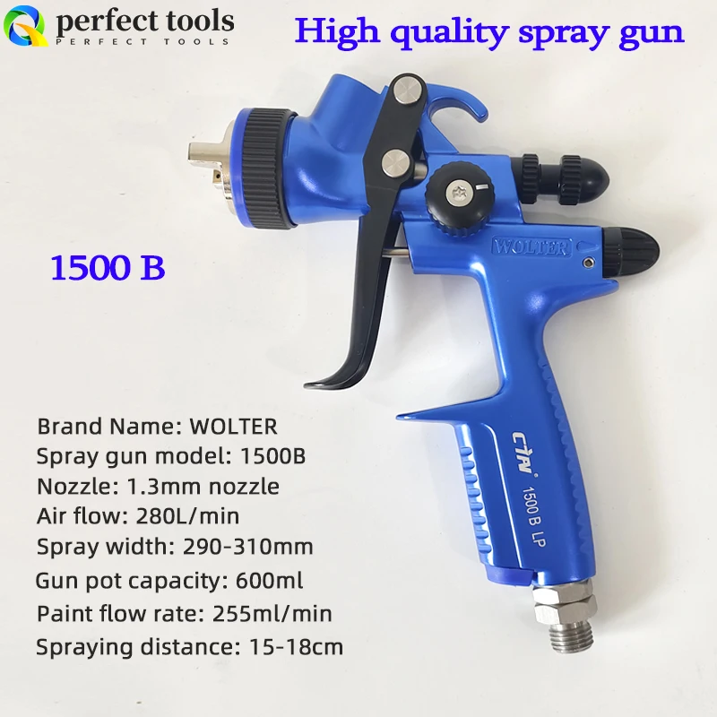 1500B1.3 caliber environmental spray gun Car spray gun 1.3 caliber ...