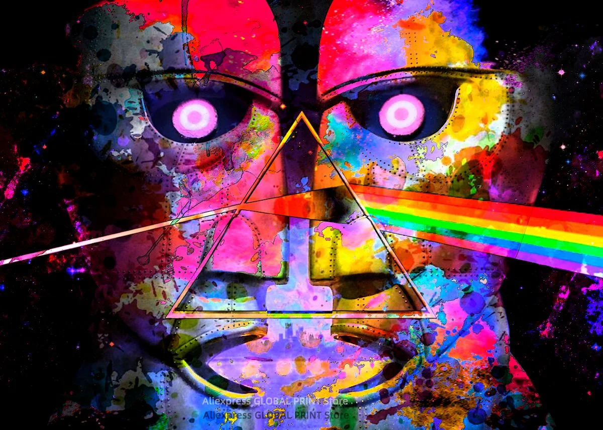 Psychedelic Posters Pink Floyd