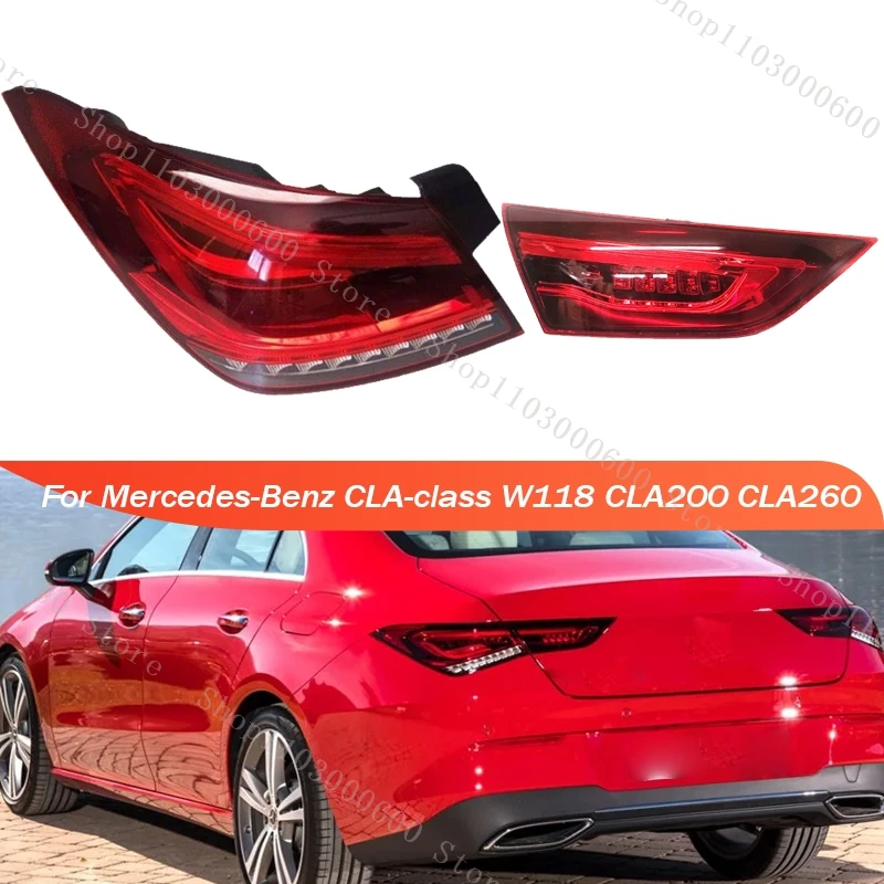 For Mercedes-Benz CLA-class W118 CLA200 CLA260 Sedan 2020-2023 Car Rear ...