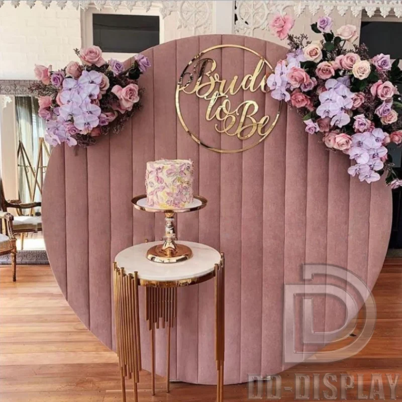 Dd Photography Round Backdrop Stand 7ft Velvet Wedding Backdrops For ...
