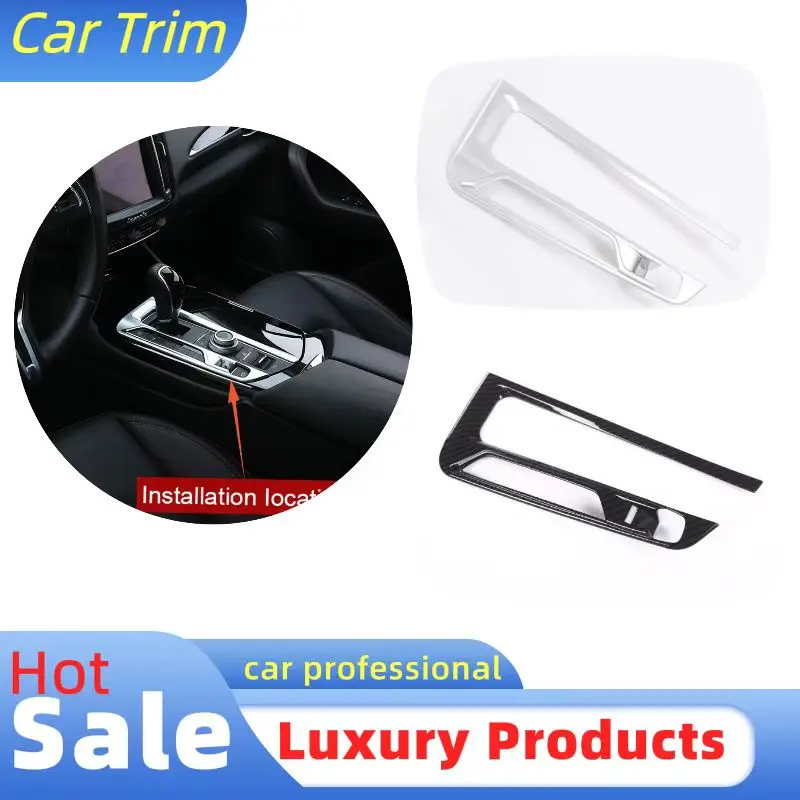 For Maserati Levante 2016-2018 Car-Styling ABS Chrome Center Console ...