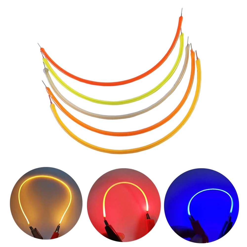 Led Soft Silament DC3V 80mm 133mm 255mm Length 1900-2200K Edison Bulb ...