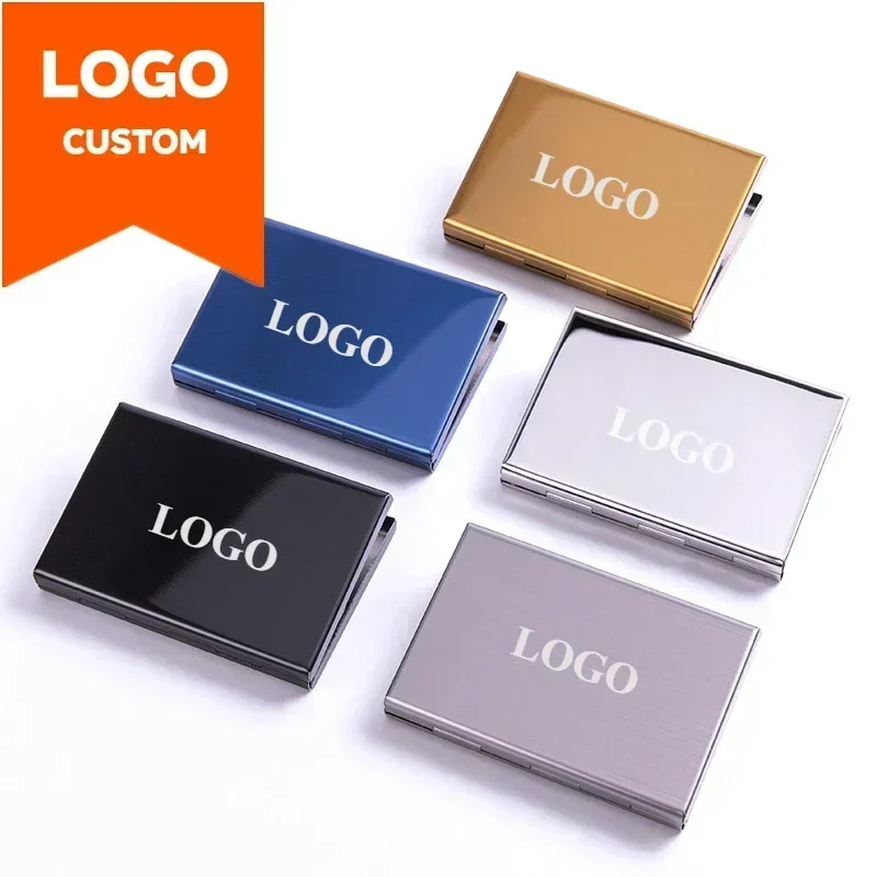 Custom Logo Business Cardcase Holder Professional RFID Blocking Multi ...