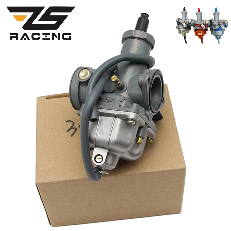 Generic Zs Racing Motorcycle Keihin Pz26 Pz27 Pz30 Pz32b Carburetor For Cg125 Cg150 Cg175 Cg200 ...