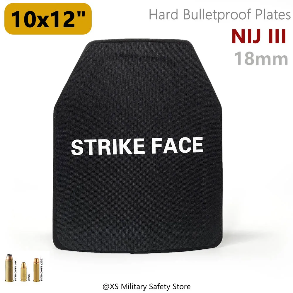 XS-Military-Safety-18mm-NIJ-III-Bulletproof-Plates-Ballistic-Board ...