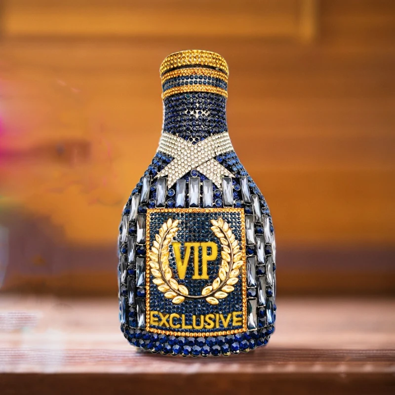 Champagne-Bottle-Crystal-Evening-Bag-VIP-Letter-Women-Diamond-Wedding ...