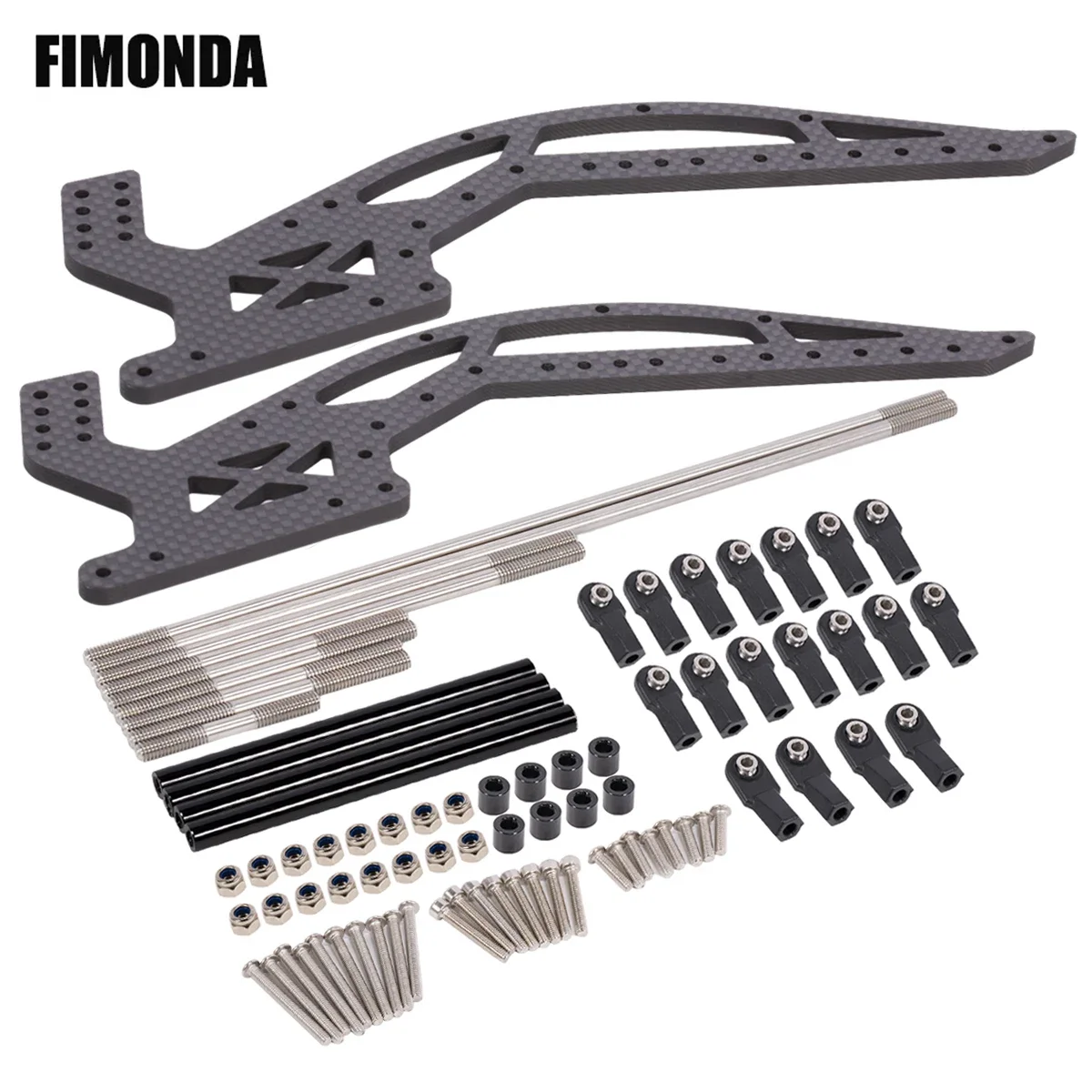 Carbon-Fiber-Crawler-Chassis-with-Links-Set-for-1-10-RC-Rigs-Capra-F9 ...