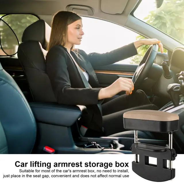 “Car Elbow Support with Storage Box & Height-Adjustable Pad” – THE CAR ...