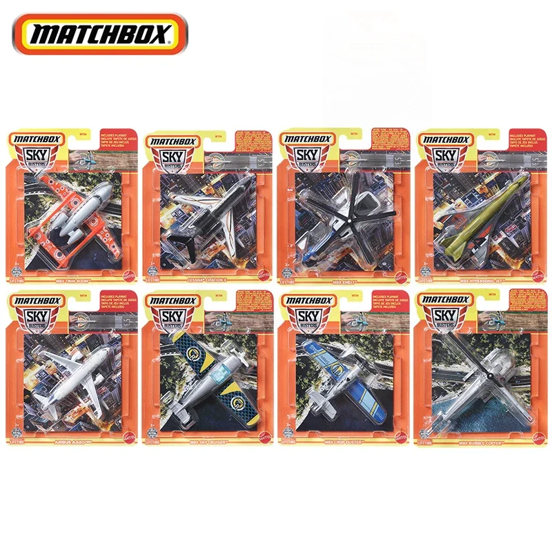 Original-Mattel-Toy-Matchbox-Car-Sky-Buster-Airbus-A320-Cessna-Citation ...