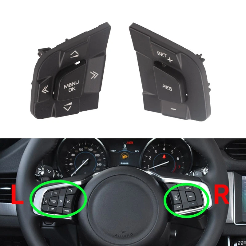 Car-Steering-Wheel-Multi-function-Switch-Shell-Audio-Volume-Button ...
